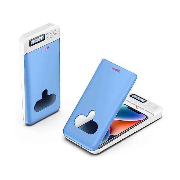 ブルー/6.7インチ/iDiskk-LOCKER03-Blue・Size:6.7インチColor:ブルー・「タイマーロッキングコンテナ」タイムロックボックスの蓋にタイマー式の鍵が付いて、最短1分から最長99時間59分までタイマーをかけるです...