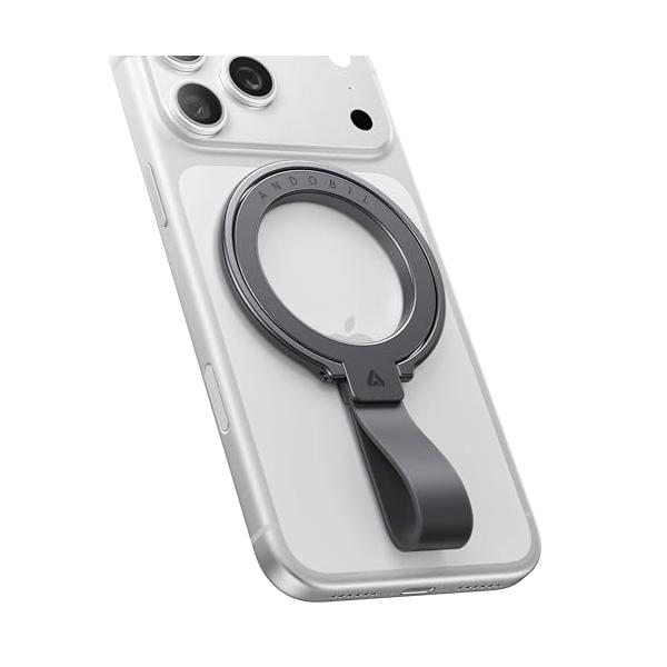 グレー/-/MagStand Pro-Natural Titanium・Model:MagStand Pro-Natural Titanium・スマホリングの決定版・MagStand Pro登場従来品の単機能にとらわれず、MagStand ...