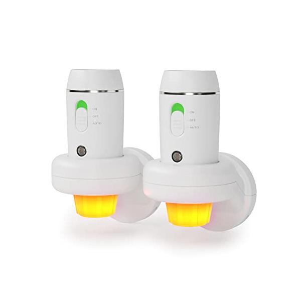 2PK(L100)/-/L100-2PK・Color:2PK(L100)・3-in-1停電ライト：自動常夜灯、停電ライト、携帯用緊急懐中電灯にすることができます。・充電式ライト：内蔵バッテリーは、壁のコンセントに差し込むと一晩充電され、最大...