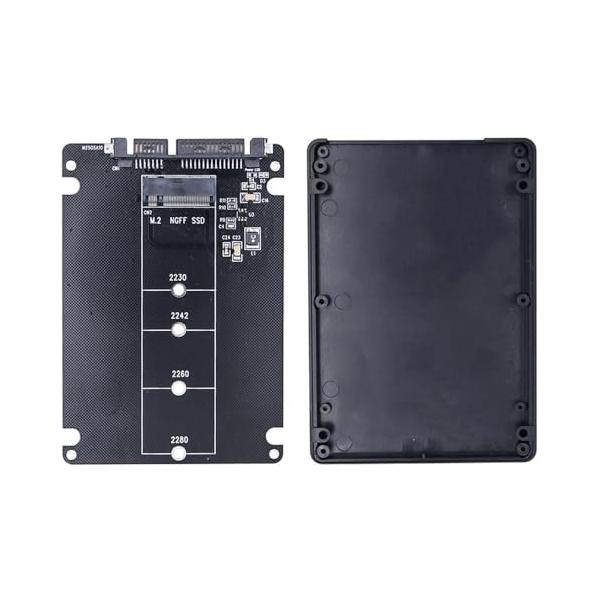 2/-/-・Color:2・NGFF SSD→2.5インチ変換M.2（NGFF）SSDを2.5インチSATAドライブとして使用。2230 / 2242 / 2260 / 2280mmサイズのM.2 SSDに対応。B KeyおよびB+M Ke...
