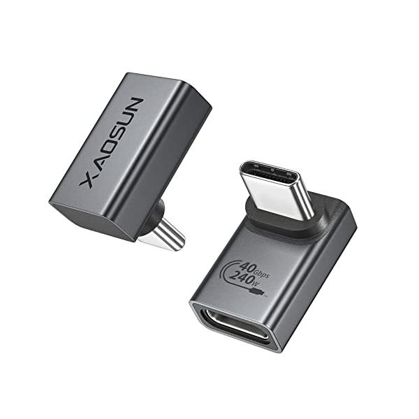 ケーブル方向：上下上下L型/-/-・Color:上下L型・パッケージ個数:1・Ｌ字で完全な機能的なデータ転送この上下に90度曲がるアダプターは、ケーブルに適切な抜き差し方向を提供し、ケーブルとデバイスの入力ポートの摩耗や亀裂を防ぎ、スペース...