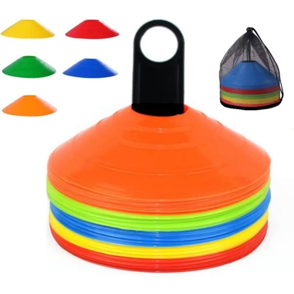 60枚/-/-・Color:60枚・高品質の素材柔らかいPE素材を採用しおり、柔軟性に富んでおり、踏みつけても割れません。柔らかい素材なので、踏んでも変形しますがすぐに元の形に戻ります。ケガの心配もないです♪・収納便利マーカーホルダー付き、...