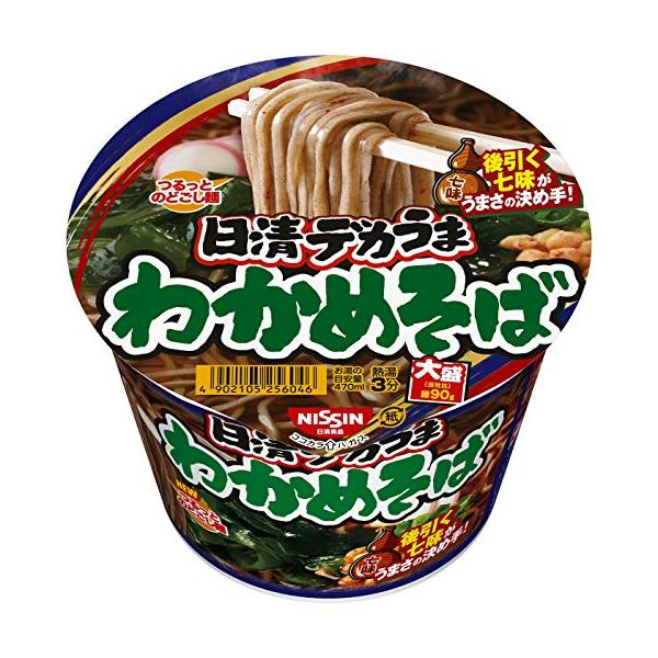 (1)わかめそば-/106グラム (x 12)/25604・パッケージ個数:12・原材料:油揚げめん（小麦粉、そば粉、植物油脂、食塩、植物性たん白、しょうゆ）、スープ（糖類、食塩、粉末しょうゆ、魚介調味料、かつお節粉末、香辛料（七味唐辛子）...