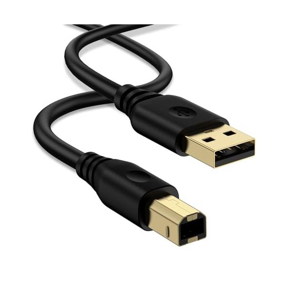 USB A-USB Bブラック/1.83M/-・Style:USB A-USB BSize:1.83M・USB 2.0 プリンタケーブルUSB2.0 (タイプb)規格対応のプリンター、Fax 、スキャナなどの転送速度が重要となる設備、マウス...
