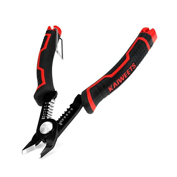 -/-/KWS-112・Model:KWS-112・パッケージ個数:1・多機能ワイヤーストリッパーと切断の2役をこなします。銅線、撚り線、アルミ線、シース芯線に適しています。ストリッピングの適用範囲：0.8〜2.6mm(10〜20AWG)。...