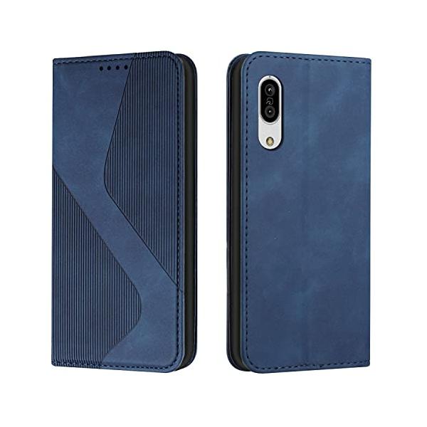 手帳型ブルー/AQUOS sense3 / lite / basic/-・Size:AQUOS sense3 / lite / basicColor:ブルー・対応機種：AQUOS Sense3 / Sense3 lite / Android...