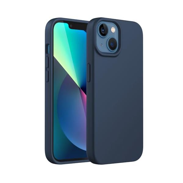 ネイビー/-/3584-CS-2・Color:ネイビー・パッケージ個数:1・[互換性] iPhone13 6.1インチ用の特別デザインです。おデバイスに完全な保護を提供し、ワイヤレス充電をサポートします・[使いやすい] 高品質のシリコンとP...