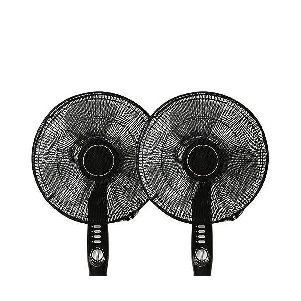 -/-/IO0987・Shape:ブラック・商品仕様セット内容：2枚セット、素材：ナイロン、本体サイズ：45cm、対応扇風機サイズ:：40~45cm。・ナチュラルな風ナイロン製の細かいメッシュが、扇風機の風をうまく調整し、自然でやわらかな風...