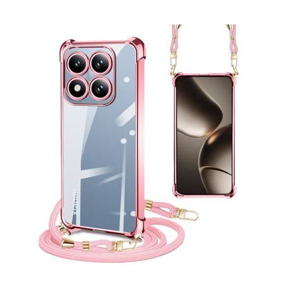 ローズゴールド/Xiaomi 14T Pro/シャオミ 14T Pro/-・Size:Xiaomi 14T Pro/シャオミ 14T ProColor:ローズゴールド・[多用途携?和?尚??] 対応機種 Xiaomi 14T Pro 兼容 ...