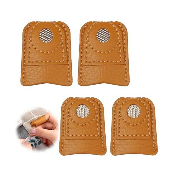 快適なフィット感この指ぬき 裁縫は高品質の革で作られており、生地は柔らかく快適で、通気性があり、肌に優しく、効果的に指の疲れを和らげ、手作業の快適さを大幅に向上させます。・省エネこの指ぬき 裁縫は、真ん中にハニカム構造のアイロンシートがデザ...