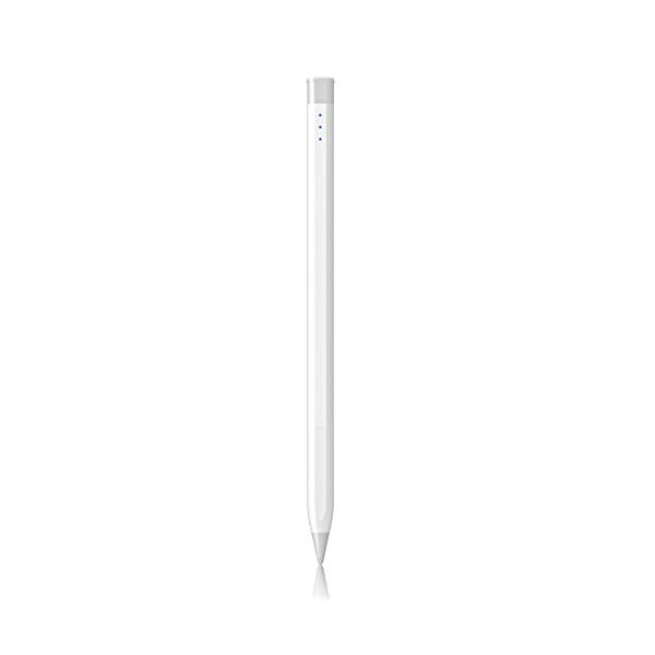 ホワイト/-/S13・Color:ホワイト・分かりやすい電池残量USGMOBIiPad専用ペンシル「S13」は、より多くのお客様のご要望にお応えして、バッテリー残量を確認しやすいLEDインジケーターを搭載しています。電池残量が、「5%〜30...