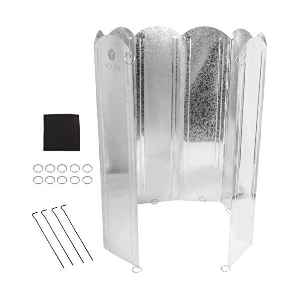 120*70cmOリング版120×70cm/120×70cm/YR-WS・Color:Oリング版120×70cm・?風の影響でうまく火力をコントロールできない時、火の粉や煙に困った時、大変役にたつ反射板です、強風に心配することはなく調理する...