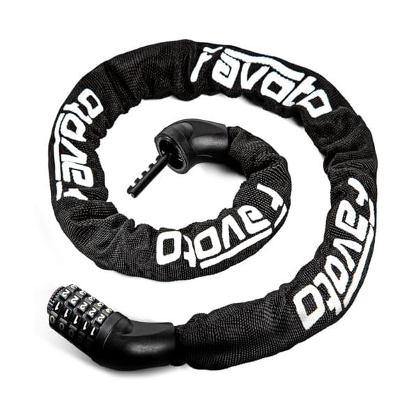 黒色 114cm黒色/全長114cm/FT000295・Style:黒色 114cm・5桁ダイヤル式5桁の暗証番号が設定できます。数字5桁式となっており、100000通りの組み合わせがとなっていて、より防犯性を高めます。持ち運び用の鍵を使用...