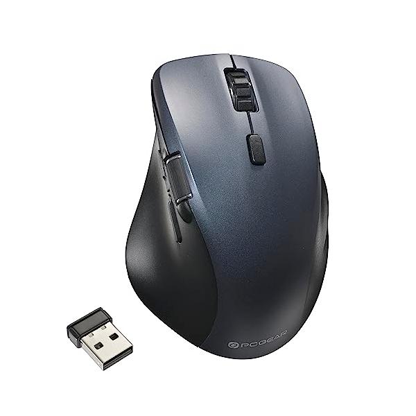 グレー/Mサイズ/PC-SMBWM10 H・Color:グレーSize:Mサイズ・パッケージ個数:1・ 特 長 　◆3台のデバイスを操作 無線2.4GHz（1台）とBluetooth5.2（2台対応）を搭載し、パソコンやタブレットなど3台の...