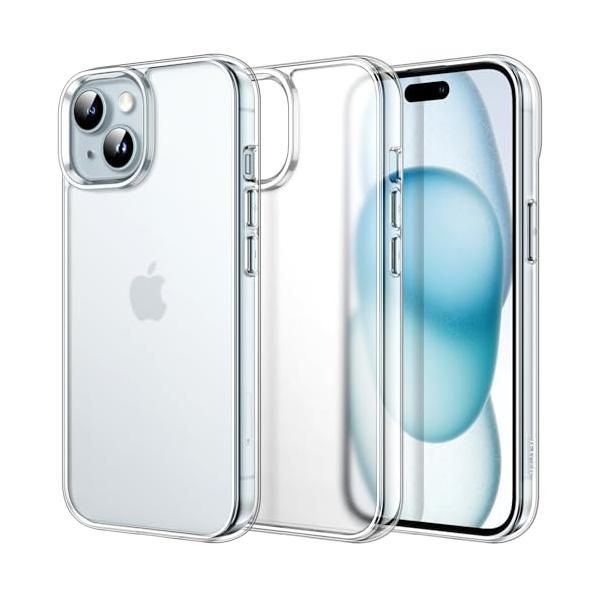 フロストクリア/-/5500J・Color:フロストクリア・[互換性] iPhone 15 6.1インチに完璧にフィットします。ご注意：iPhone 15 Plus / 15 Pro / 15 Pro Maxには対応しません。ワイヤレス充電...