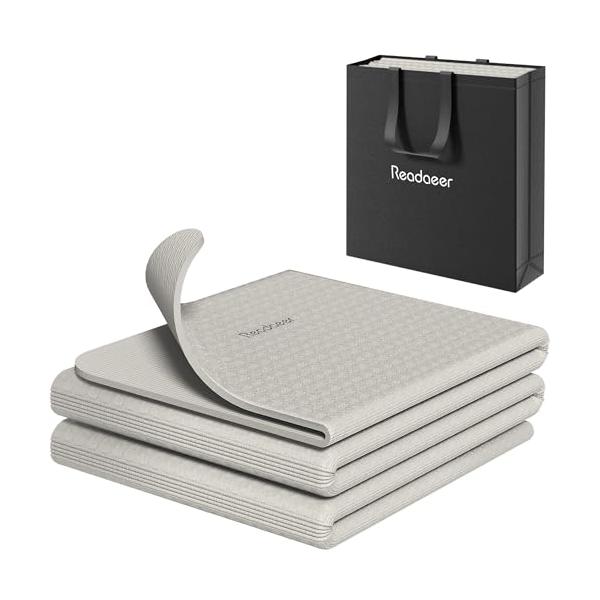 ライトグレー/-/001・Color:ライトグレー・パッケージ個数:1・商品詳細マットサイズ：長さ183 x 幅61 x 厚さ0.6 cm　折り畳みサイズ：長さ37 x 幅30 x 厚み6 cm　本体*1 収納バッグ*1。・素材?熱可塑性エ...