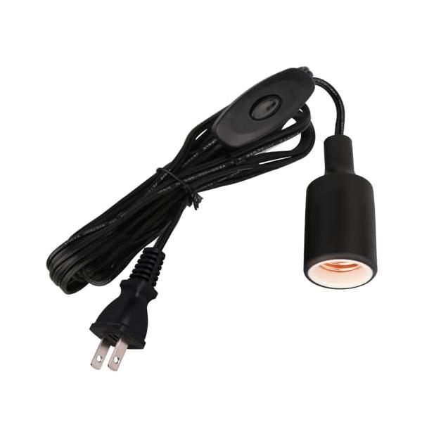 modernブラック/1個入/JP050602・Size:1個入Color:ブラック・製品仕様電球ソケット1個入 カラー：ブラック 対応電球：E26口金/70Wまで、日本標準プラグとスイッチ。 定格電圧：AC 100V／適合E26電球：エジ...