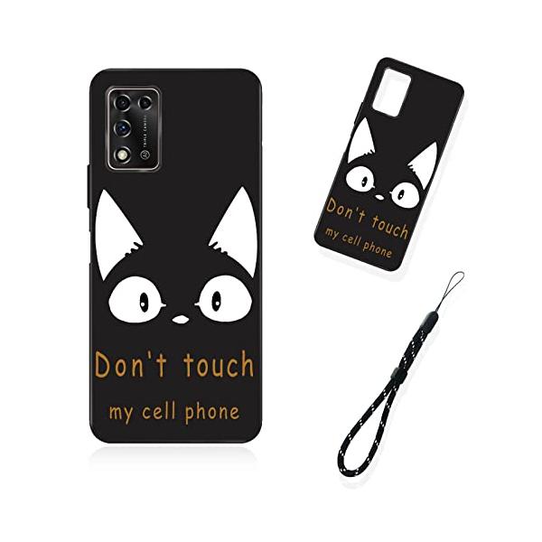 Don't touch my cell phone/対応 ZTE Libero 5g II用/-・Size:対応 ZTE Libero 5g II用Color:Don't touch my cell phone・対応機種FOR ZTE Li...