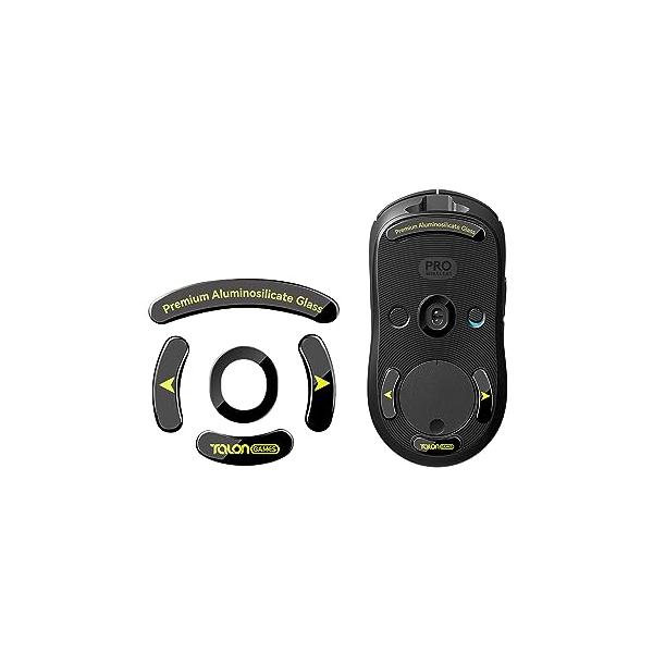 モダンG Pro Wireless 用/標準サイズ/TALONGAMES・Color:G Pro Wireless 用・超ファースト＆スムーズ: アルミノケイ酸ガラス素材で作られたマウスソールはマウスの移動を改善し、マウスの安定感とコントロ...