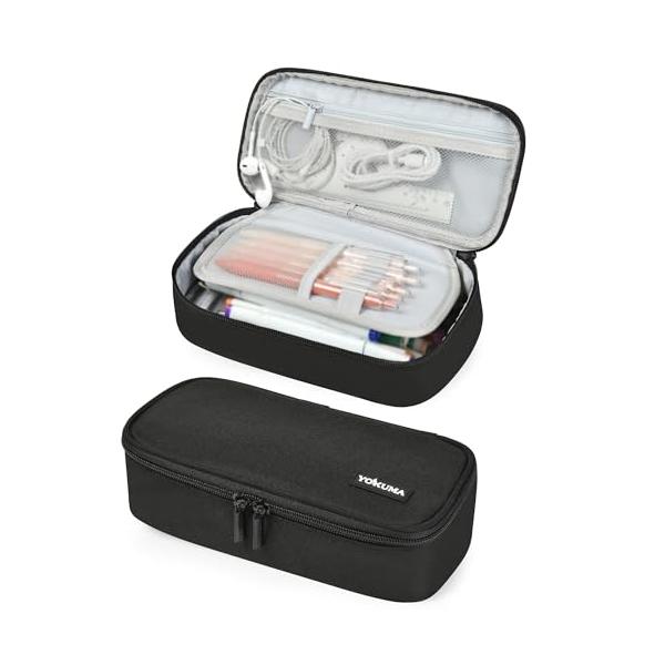 ブラック/-/handle-schwarz・Color:ブラック・階層型ストレージ上層(メッシュポケット1). 中間層(ペンホルダ4個). 最下層(大容量収納部).・大容量サイズ :22.8cmx8cmx9.5cm 文房具や事務用品のほとん...