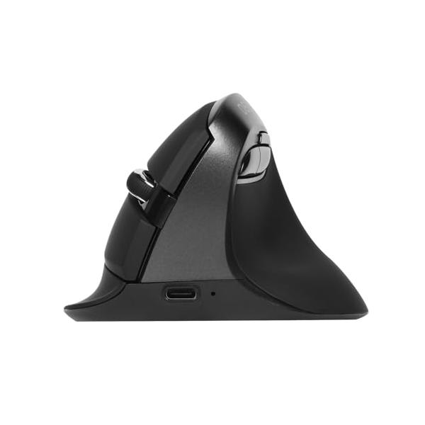 ブラックグレー-充電式/-/M618MINI・Color:ブラックグレー-充電式・人間工学に基づいた縦型デザイン コンパクトなミニサイズ、自然な握手デザイン、手のひらの縦型スロープデザイン、肌に優しい素材で、人間の手の構造にフィットします;...