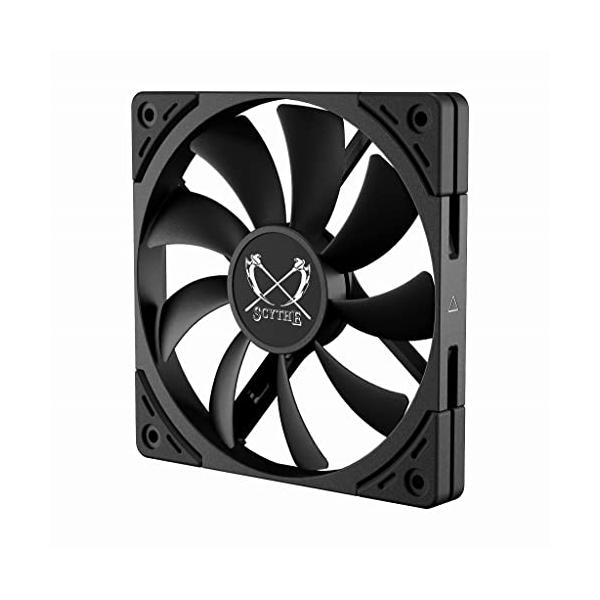 15mm厚/最大1800RPMブラック/-/KFS1215FD18-P・サイズ：120×120×厚さ15mm　リブ：無し　重量：106g　接続：PWM 4ピン・ベアリング：Sealed Precision FDB（高精度密閉型FDB）　ファ...