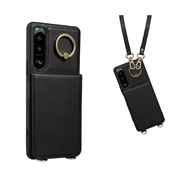 ブラック/Xperia 5 IV・SO-54C・SOG09/-・Size:Xperia 5 IV・SO-54C・SOG09Color:ブラック・対応機種Sony Xperia 5 IV・docomo SO-54C・au SOG09・Soft...