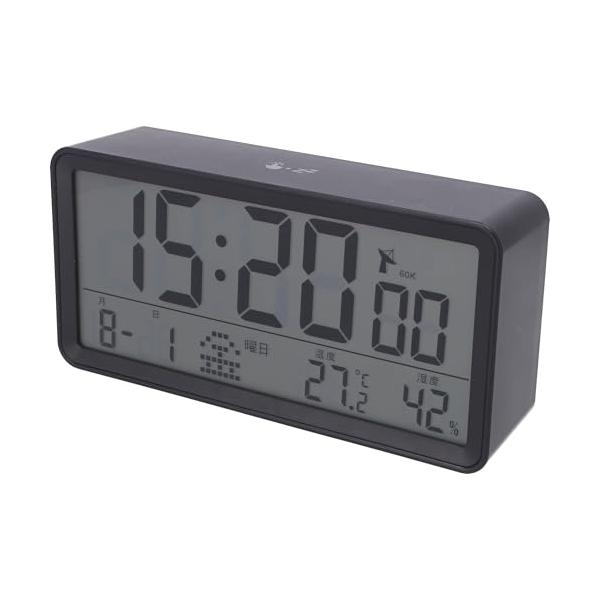 Eブラック/小型/60693・Color:ブラックStyle:E・パッケージ個数:1・サイズ： 幅18.7×奥行5×高さ9.1cm・本体重量:0.277kg・材質：フレーム材質：ＡＢＳ・ディスプレイサイズ：W169xH73mm・電源：単3電...