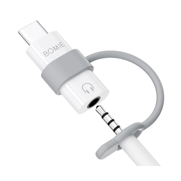 ホワイト/-/3.5mm Headphones・Color:ホワイト・高音質：このUSB-Cから3.5mmオーディオアダプターは、高集積DACデコーダーチップを内蔵し、高音質をお楽しみいただけます。ロスレス音質と歪みのないオーディオ再生を実...