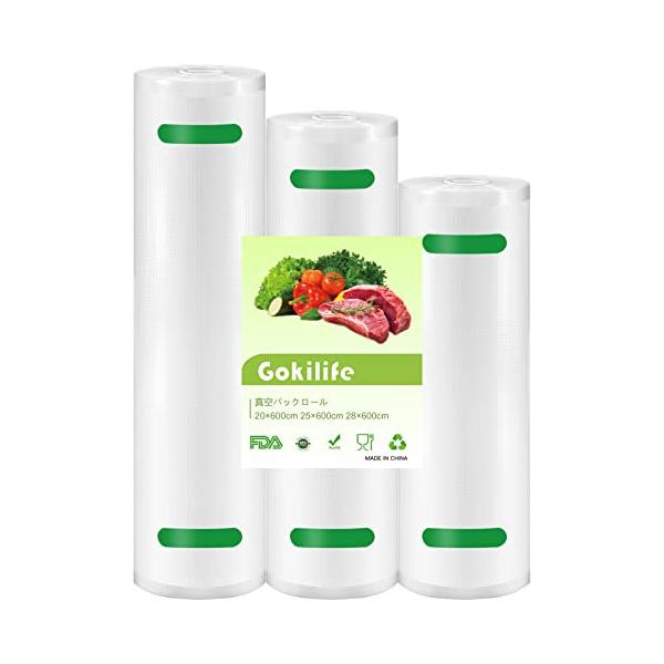 -/20*600cm+25*600cm+28*600cm/-・パッケージ個数:1・??鮮度長持ち 密封性に優れていて、空気の侵入を効果的に防ぎます。湿気防止に、匂い移り防止、カビ防止に最適。食物や素材の新鮮さと栄養を高く保ち、長期間にわたっ...