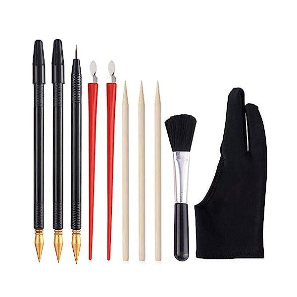 5種類セット/-/-・Color:5種類セット・スクラッチ専用道具：大流行のスクラッチアート用スクラッチペンのセットです。スクラッチアートを楽しんでいる人にに最適です。・セット内容：(1)スクラッチアートペン3本、(2)専用ソフトブラシ1本...