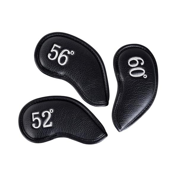 3pcs(52°56°60°) 黒い合皮 両面銀色番号3pcs(52°56°60°) 黒い合皮 両面銀色番号/(52°56°60°)/D6010361・マグネット開閉磁石開閉で、出し入れやすくてラウンド中も落としにくいです。・高級感のある素...