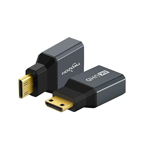 2個パックMini HDMIオス-標準HDMIメス/2個パック/2-pak・Size:2個パックColor:Mini HDMIオス-標準HDMIメス・パッケージ個数:1・注意これはMini HDMIオス-HDMIメスアダプターです。お使いの...