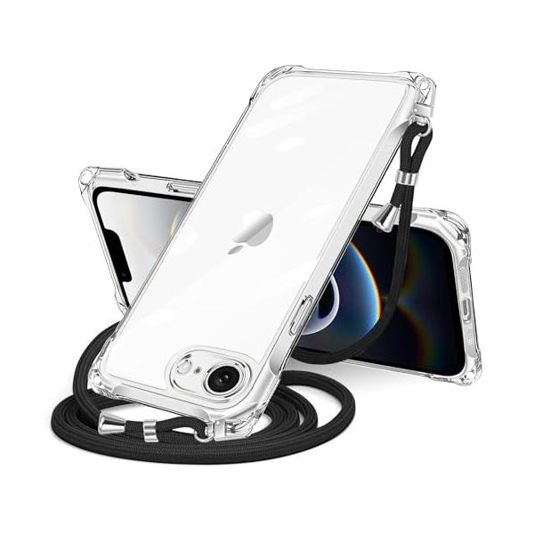 クリア/iPhone 16e/-・Size:iPhone 16eColor:クリア・対応機種本機によって精密に設計に基づいて、細かいところにもちょうどよく、穴位置も正しく、すべてのスピーカー、ポート、ボタンは使いやすいです。（ご注意：ご購入...