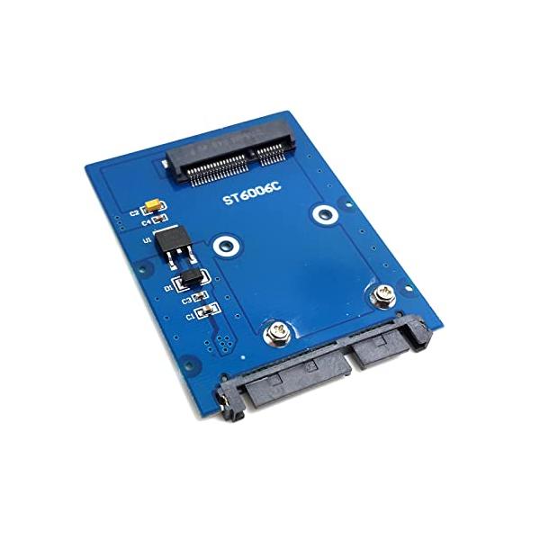 フルサイズ。MSATA SSD - SATA。/-/SA-166-XY・パッケージ個数:1・mSATAから2.5インチのSATAアダプター。ユーザーはあらゆる標準SATAホストコントローラーでmSATA mini PCI-e SSDを操作で...