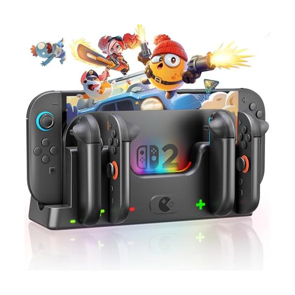 -/Switch 2 Controller Charger/HW-S0021・Size:Switch 2 Controller Charger・パッケージ個数:1・対応機種この製品は、 Switch 2 モデル専用 とジョイコン ハンドルに...