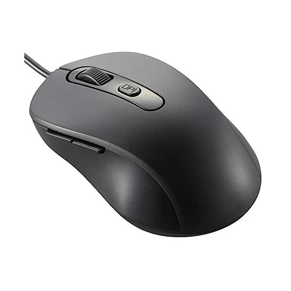 ブラック/Mサイズ/PC-SMUBS5M-K・Color:ブラックSize:Mサイズ・パッケージ個数:1・ 特 長 ● クリックのカチカチ音を抑えた静音設計で、音が気になる場所での使用にも便利です● 抗菌試験に合格した素材を使用、99.9%...