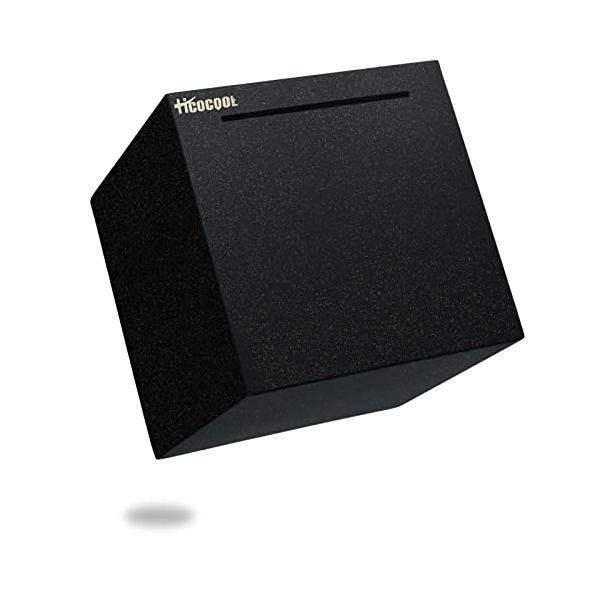 大容量ブラック/12cm/piggy bank-12・Color:ブラックSize:12cm・パッケージ個数:1・ユニークな黒い貯金箱：当社の黒い貯金箱は静電スプレープロセスを採用し、表面は金箔の粉末でつや消しの黒色で表示されます。一般的な...