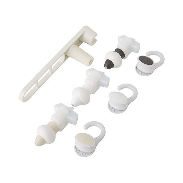 ホワイト/約幅22×奥行3.7cm/-・サイズ:約幅22×奥行3.7cm・本体重量:450g・素材・材質:ABS樹脂 エラストマー樹脂・原産国:日本国・カラー：ダークグレー・ホワイト・アイボリー