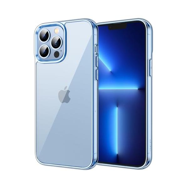 シエラブルー/-/3582T・Color:シエラブルー・パッケージ個数:1・iPhone13 Pro 6.1インチ用の特別デザインです。おデバイスに完全な保護を提供し、ワイヤレス充電をサポートします・高品質のPCとTPU素材を採用した保護ケ...