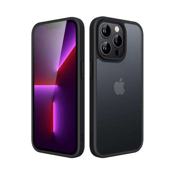 ブラック/iPhone 13 Pro 6.1インチ/3885-・Color:ブラック・[ミリタリーグレードの保護] このケースは、6フィートの落下テストでミリタリーグレードの耐衝撃性として認定されており、衝撃を吸収するコーナリングクッション...