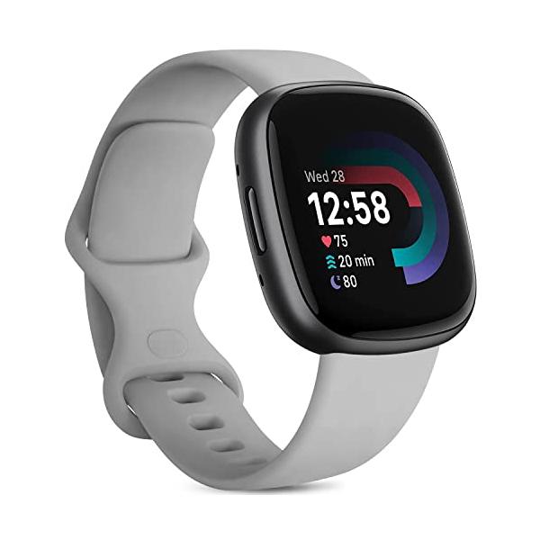 シンプルグレー/S/-・Size:SColor:グレー・対応機種Fitbit Versa4 / Versa3 / Sense2 / Sense スマートウオッチ。（注：スマートウオッチは含まれていません）。・高品質の素材柔らかくシリコーン素...