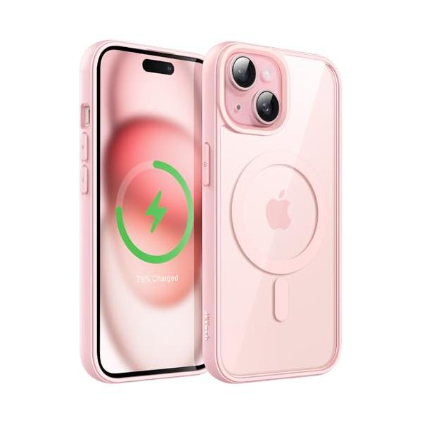 ピンク/-/559UF・Color:ピンク・[互換性] 注：iPhone 15 Plus / 15 Pro / 15 Pro Maxには対応しません。iPhone 15 6.1インチ用にぴったりフィットします。軽量でスリムな設計です・[強力...