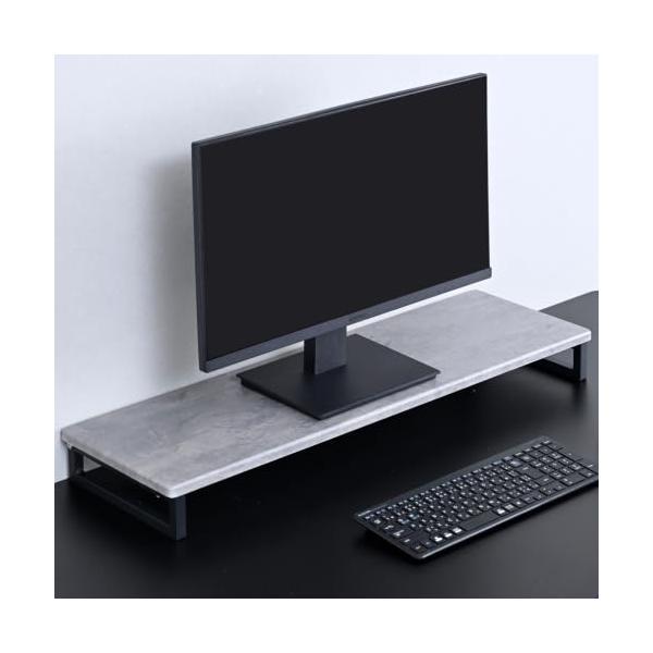 ストーンダークグレー/サンドブラック/幅80cm/DTS-8025(SDGYP/SBK)・Color:ストーンダークグレー/サンドブラックSize:幅80cm・パッケージ個数:1・デスク上スペースを有効活用キーボードやマウスを収納したり、ノ...