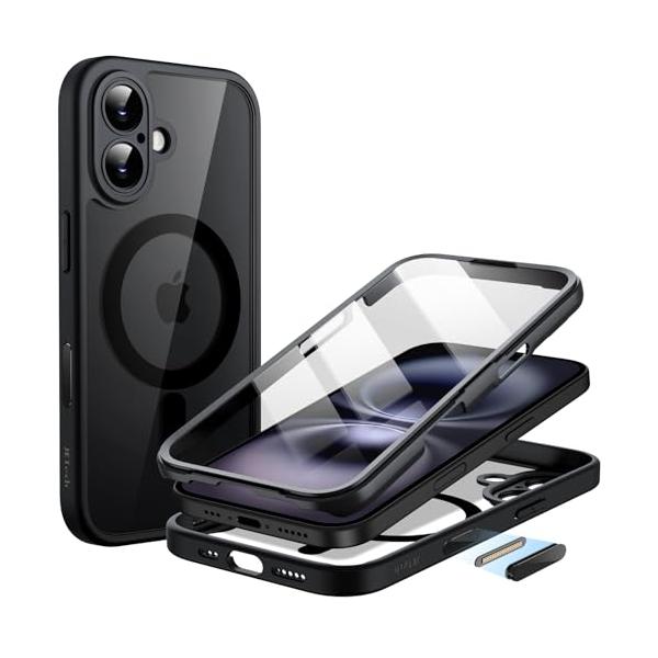 ブラック/-/5716-・Color:ブラック・[カメラコントロール] iPhone 16 6.1インチ専用に設計されています。ご注意: iPhone 16e / 16 Plus / 16 Pro / 16 Pro Maxには対応していませ...