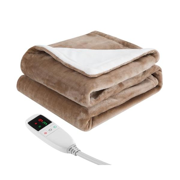 ヴィンテージブラウン/160*100/TB00・Color:ブラウン・ PSE認証済み&amp;多重保護機能安全性を重視して、多重保護機能を搭載しています。本製品の電気ブランケットはULテストに合格し、 日本電気用品安全法のPSE認証を取得...