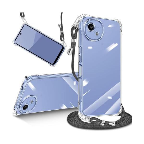 クリア/AQUOS Wish 5 / Wish 5S/-・Size:AQUOS Wish 5 / Wish 5SColor:クリア・対応機種本機によって精密に設計に基づいて、細かいところにもちょうどよく、穴位置も正しく、すべてのスピーカー、...