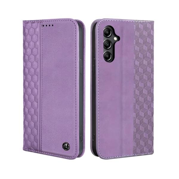 パープル/Galaxy S23 FE/-・Size:Galaxy S23 FEColor:パープル・対応機種：Samsung Galaxy S23 FE SCG24 au ケース 手帳型 財布型(6.4インチ)です。ご購入前に対応機種を再度...