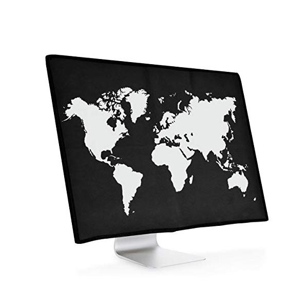 世界地図 白色 / 黒色/24-26モニター/43618.05_m000836・パッケージ個数:1・互換性: 24インチから26インチのモニター対応 使用上の注意: カバーはゆるく装着してください。カバーを着けたまま画面を起動させないでくだ...
