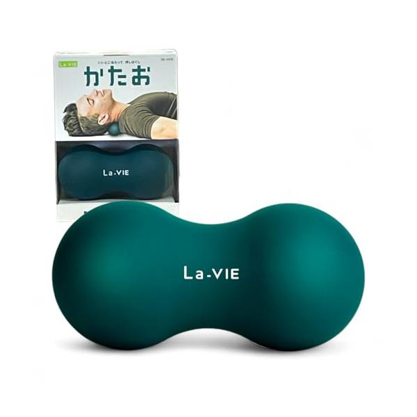 クラシック。ダークグリーン/-/3B-4806・Color:ダークグリーン・パッケージ個数:1・La-VIE「かたお ダークグリーン」は、テニスボールより少し硬めの感触で、首・肩・背中・腰・お尻などの部位にしっかりフィット。ピーナッツ型の形...